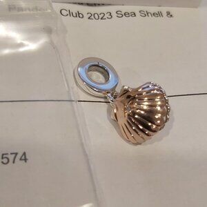 Pandora | Jewelry | Pandora Club 223 Sea Shell Treated Freshwater ...